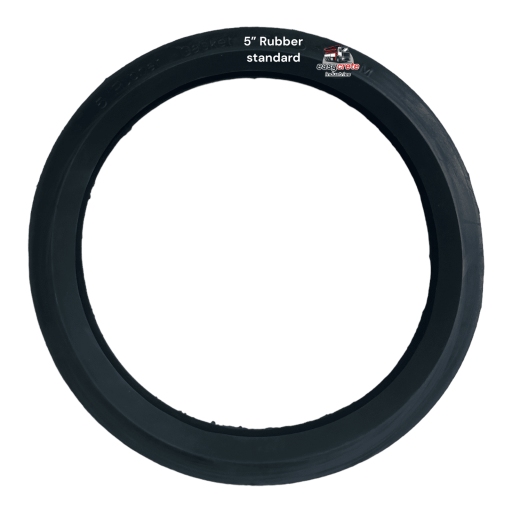 5″ Rubber – standard - Easycrete Industries